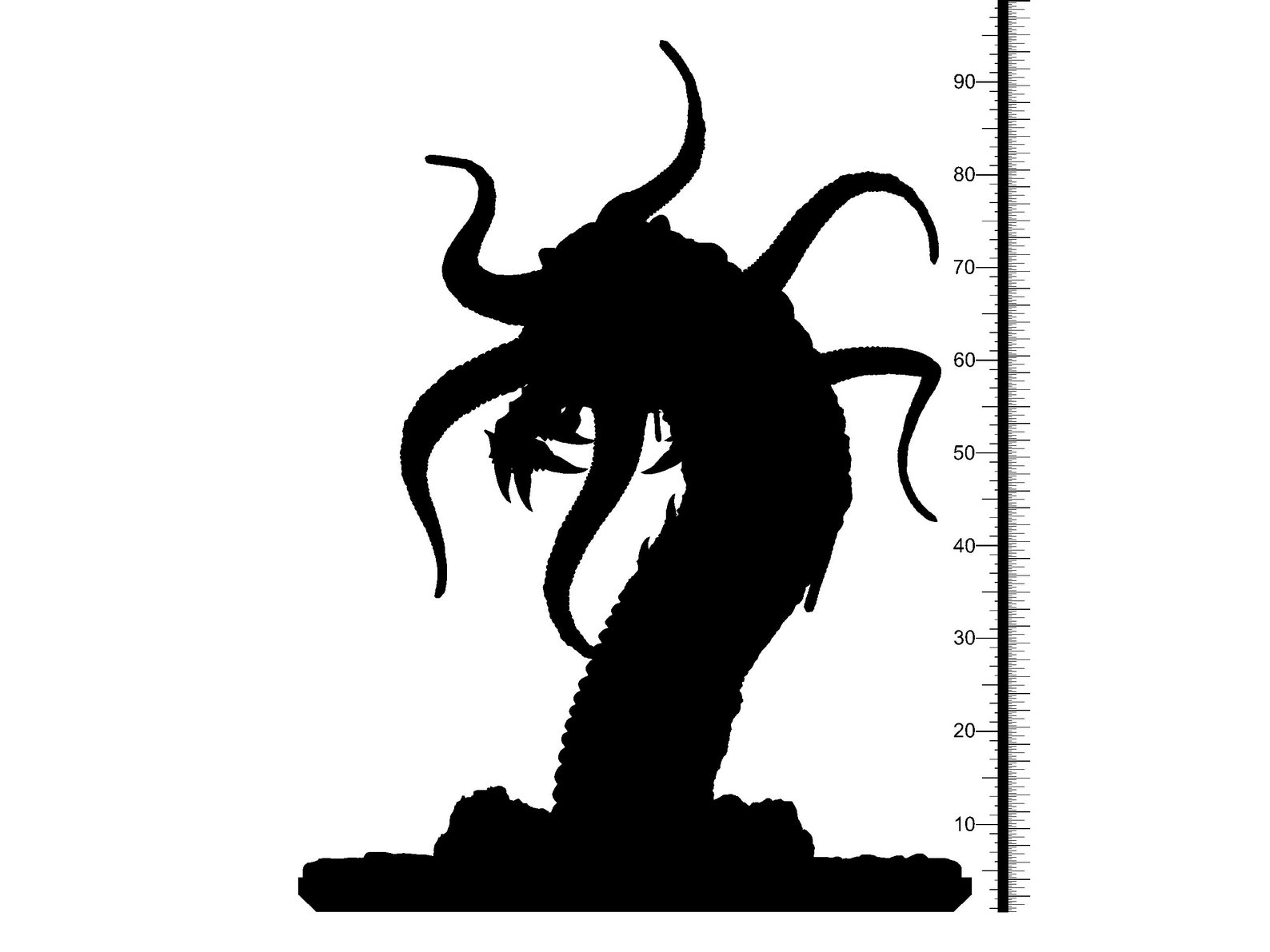 Chthonian Resin Miniature Lovecraft Mythos Great Old Ones - Etsy