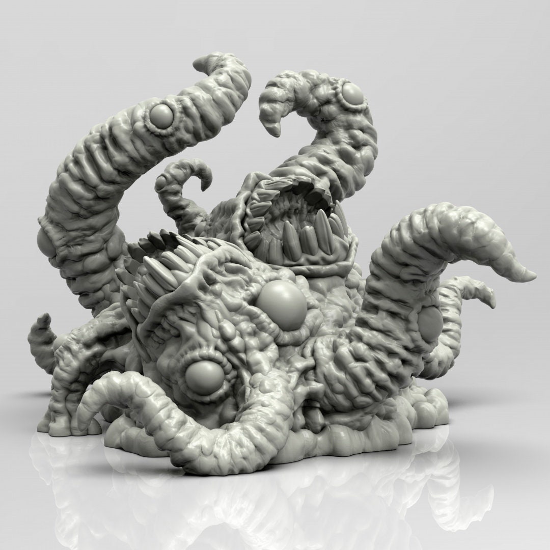 Shoggoth Lovecraft Mythos Resin Miniature Set | in the Mouth of Fear Series RPG Miniatures ...