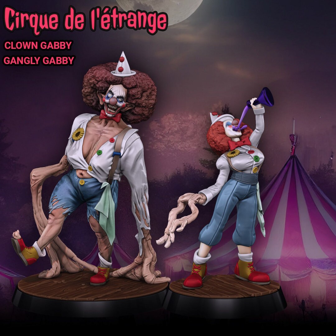Clown Gabby & Gangly Gabby Miniature Set and Variants | Cirque De L ...