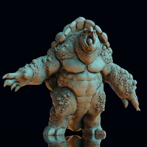 Snapper Brute Swamp Monster Resin RPG Miniature - Print My Minis - Etsy