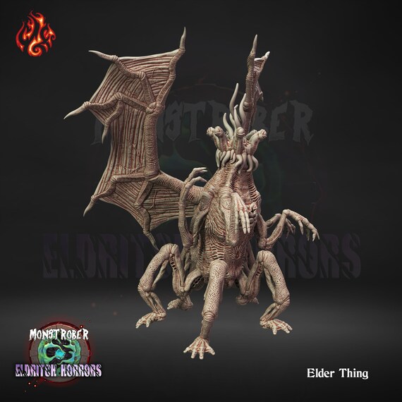 Elder Thing Miniature Glow In The Dark Elder Thing Blister Pack