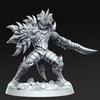 Fire Spirit Pin up Statue & Miniature | QB Works - Etsy