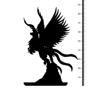 Akhekh Feathered Dragon Resin Miniature Dragon Blood Series - Etsy