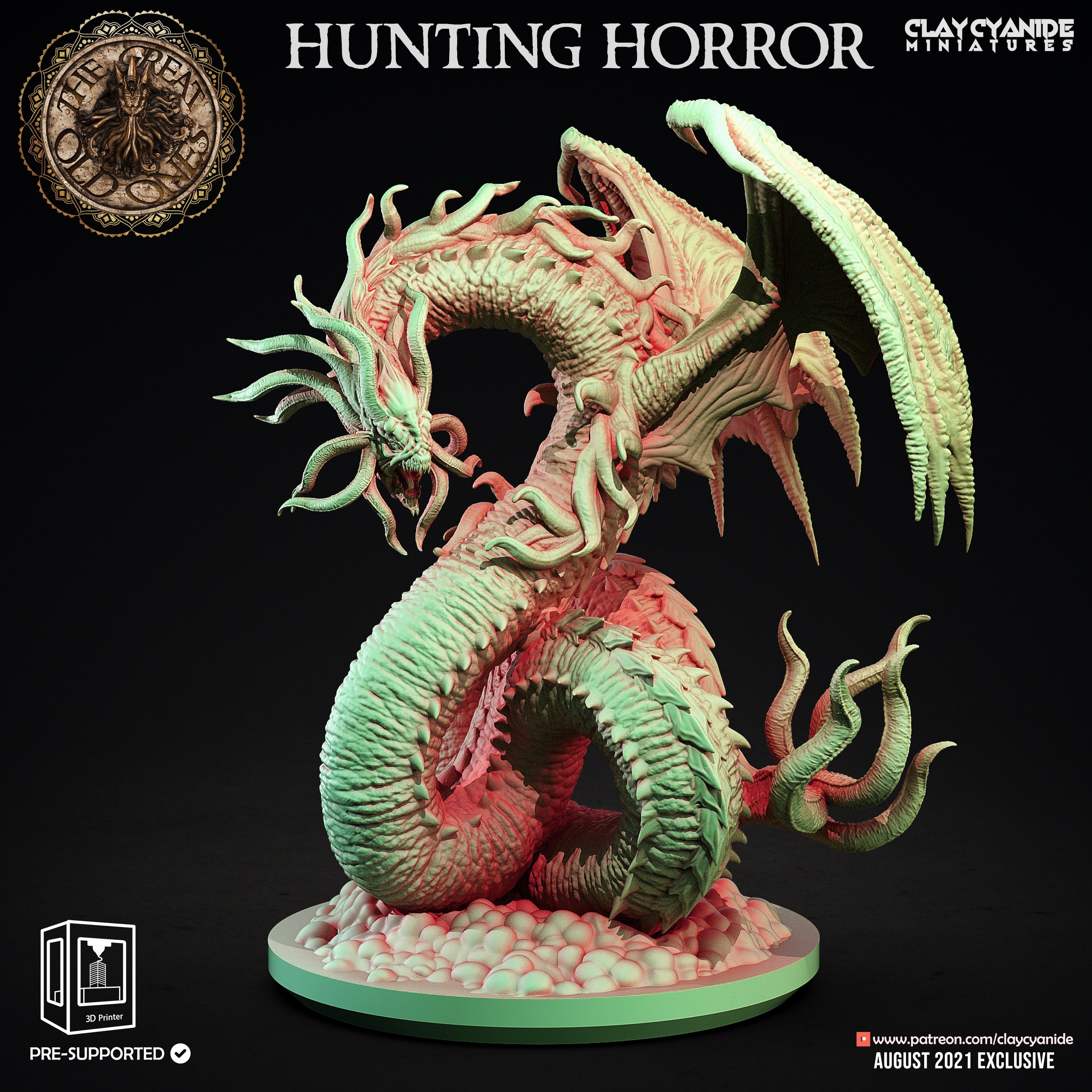 Hunting Horror Resin Miniature | Lovecraft Mythos | Great Old Ones ...