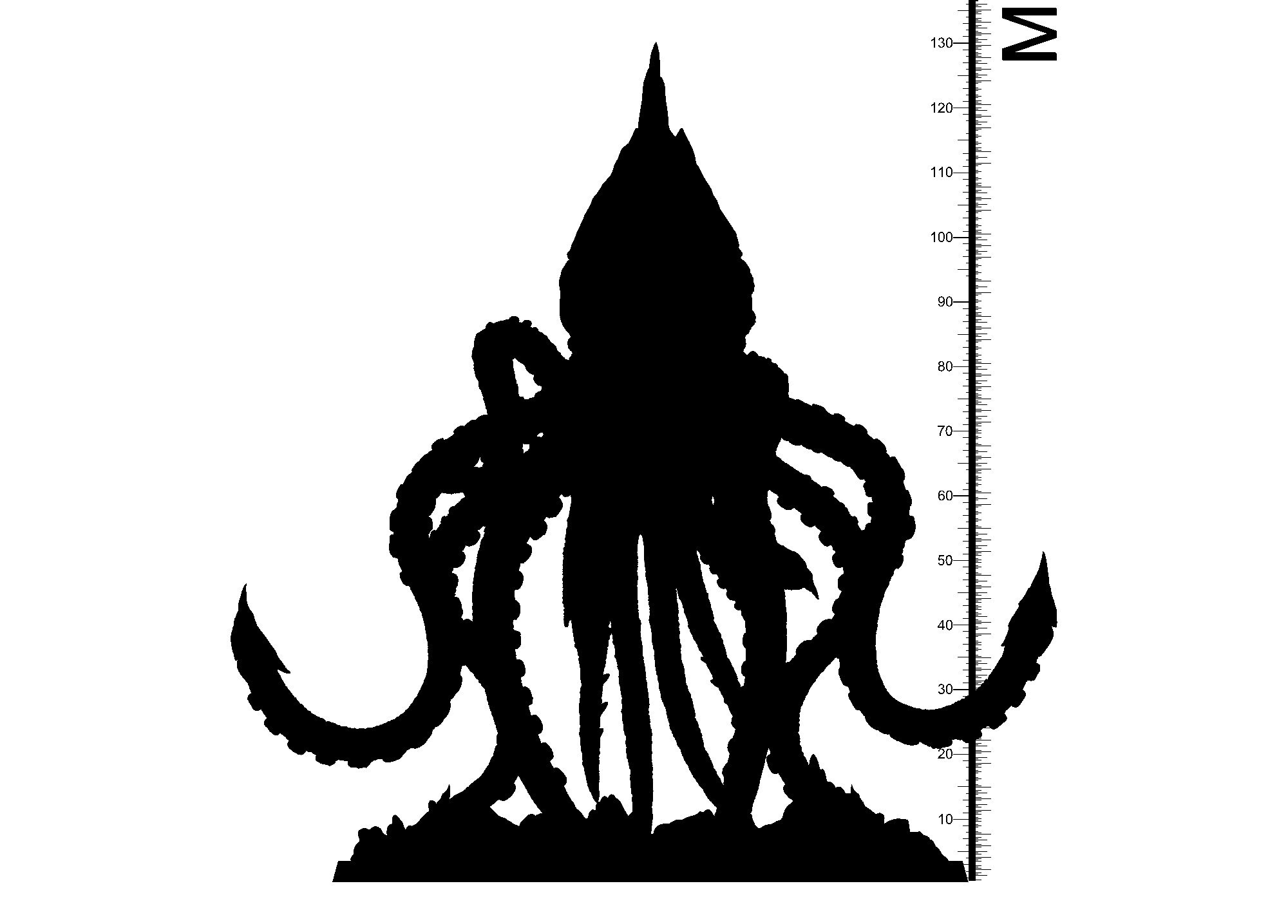 Giant Octopus Te Wheke A Muturangi Resin Miniature | Maori Mythos ...