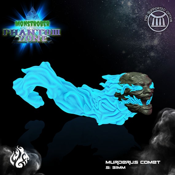 Murder Comet Resin Tabletop Miniature Monstrober 2022 - Etsy