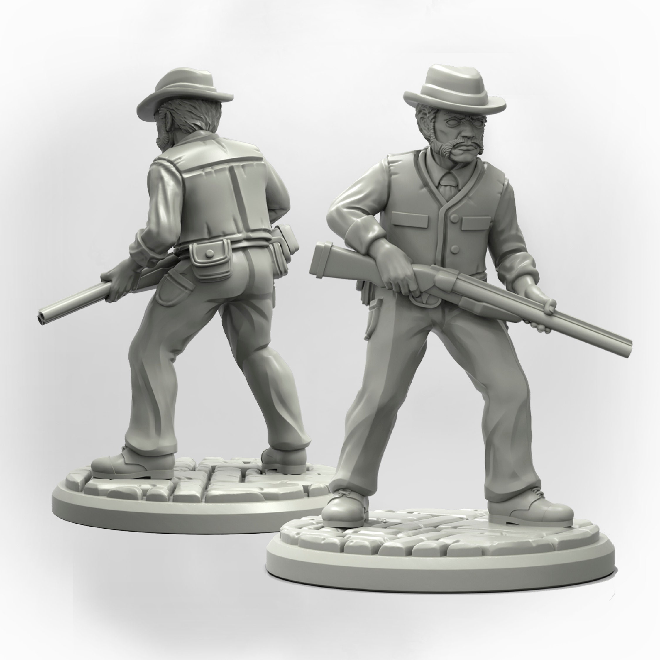 Cthulhu Investigators Lovecraft Resin Miniature Set | Acolytes of the ...
