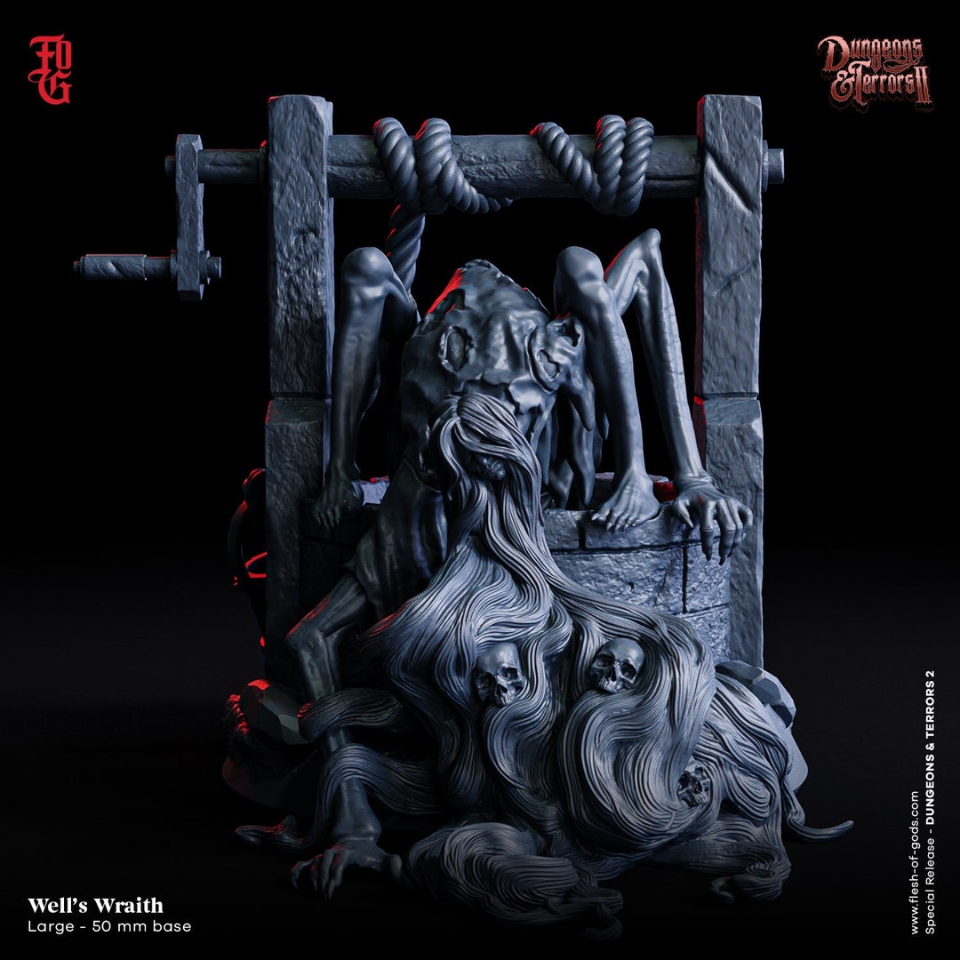 Well's Wraith | Dungeons and Terrors Series 2 RPG Horror Miniatures ...