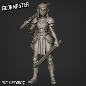 Sky Elf Warrior Miniatures Set | Sky Elves | Goon Master Games - Etsy