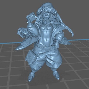 Nimue the Goblin Witch Tabletop Miniature and Variants | Goblin Girls ...