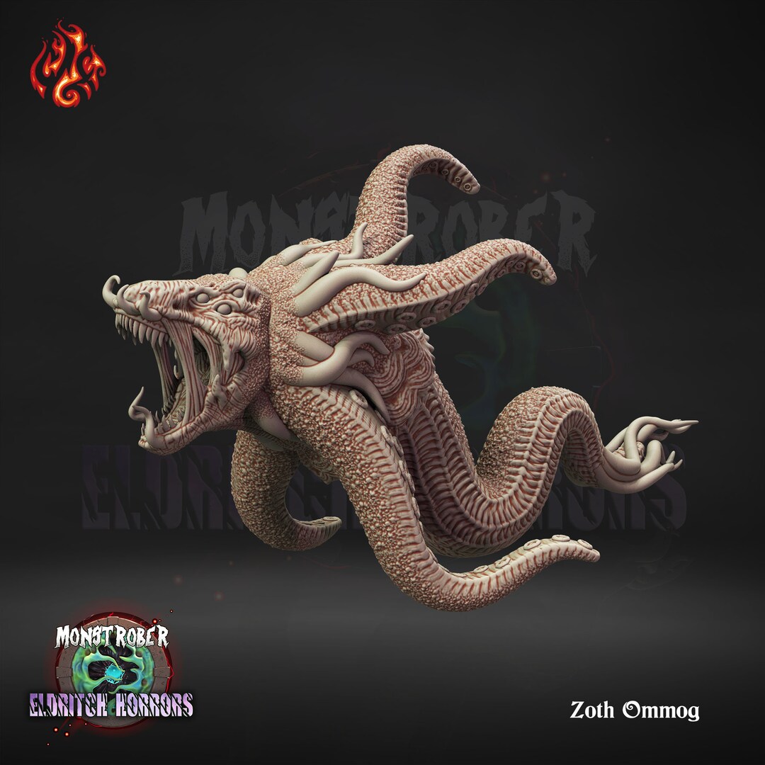 Zoth Ommog Resin Tabletop Miniature Monstrober 2023 - Etsy