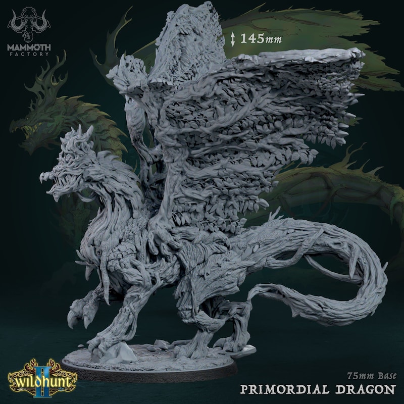 Miniature Forest Dragon - Etsy