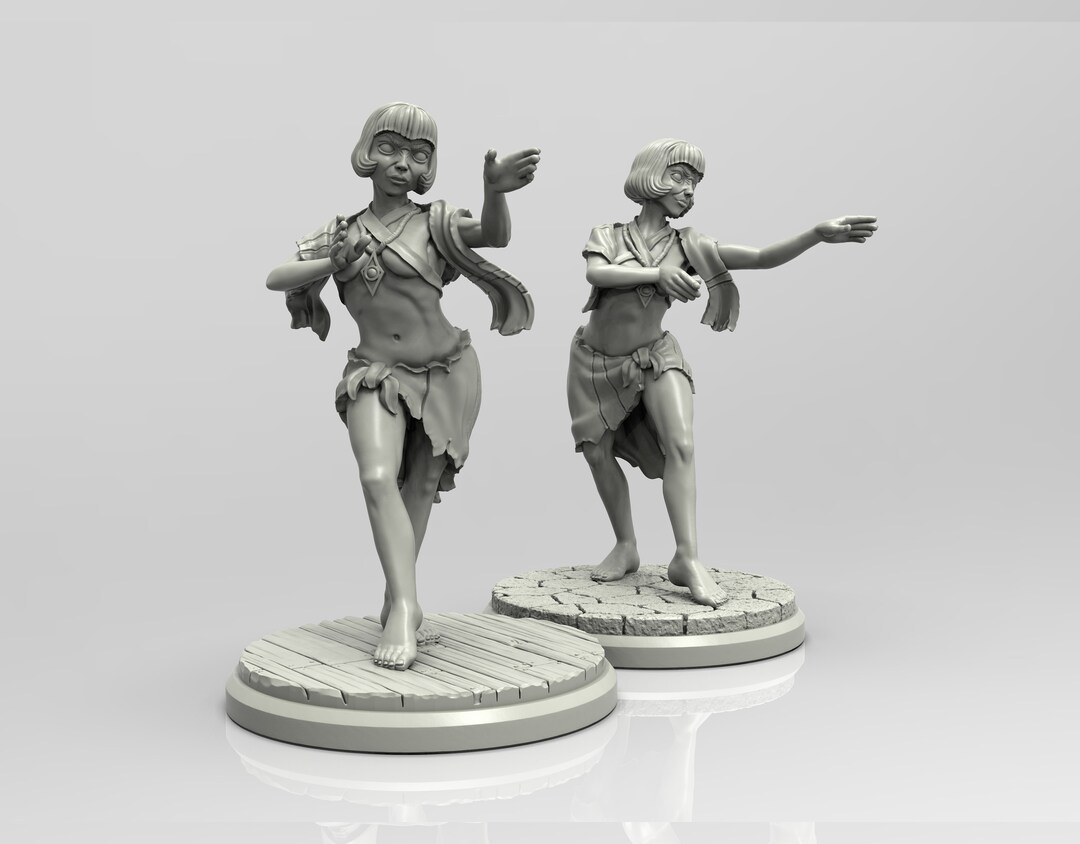 Witch Lovecraft Resin Miniature Set | Beyond the Veil Series RPG ...