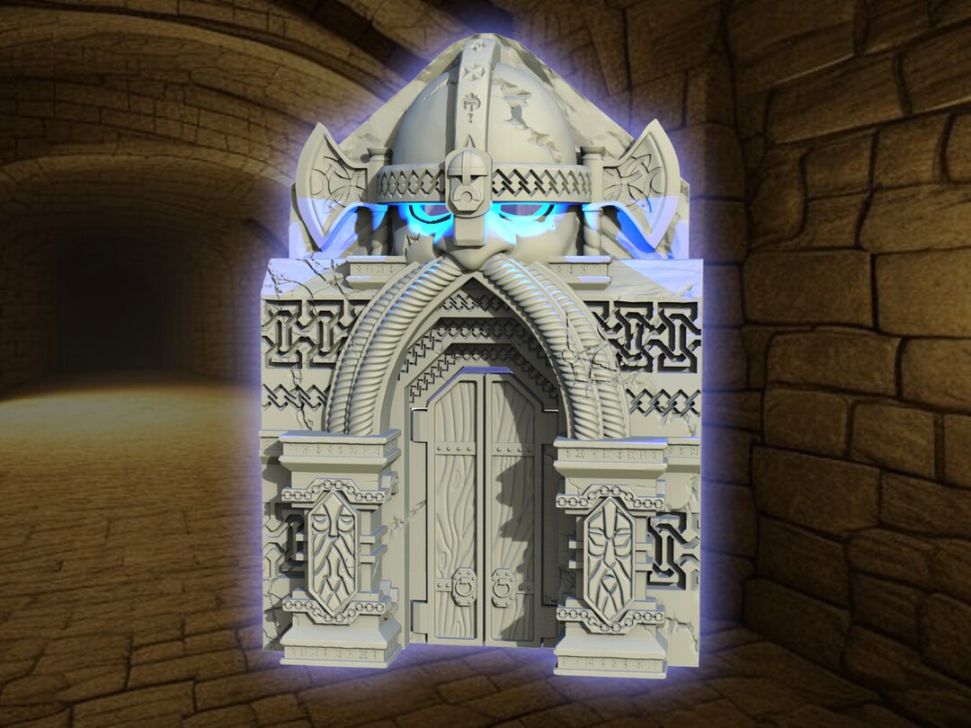 Dwarf Gate LED Resin Miniature Terrain Fantasy LED Vol 1 Collection Moonshine Miniatures - Etsy