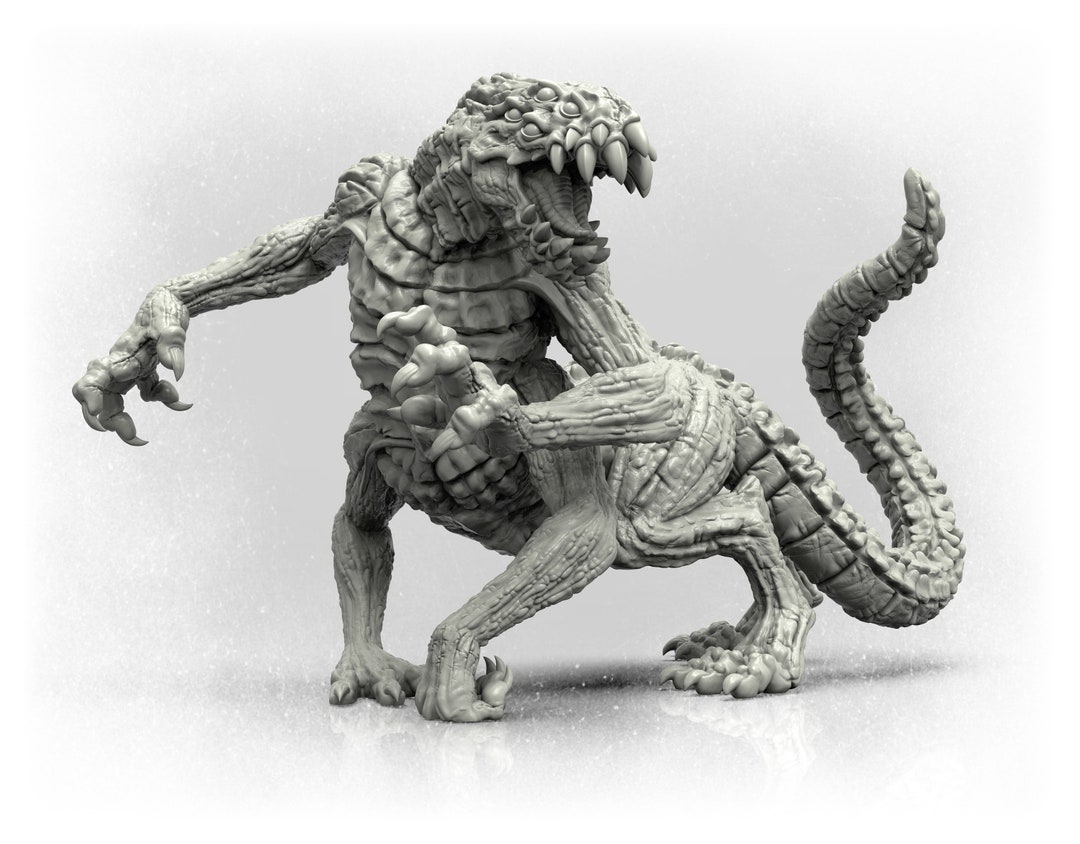 Lloigor Lovecraft Mythos Resin Miniature | Beyond the Veil Series RPG ...