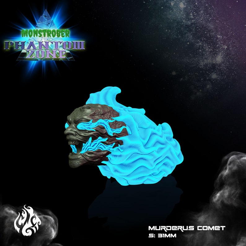 Murder Comet Resin Tabletop Miniature Monstrober 2022 - Etsy