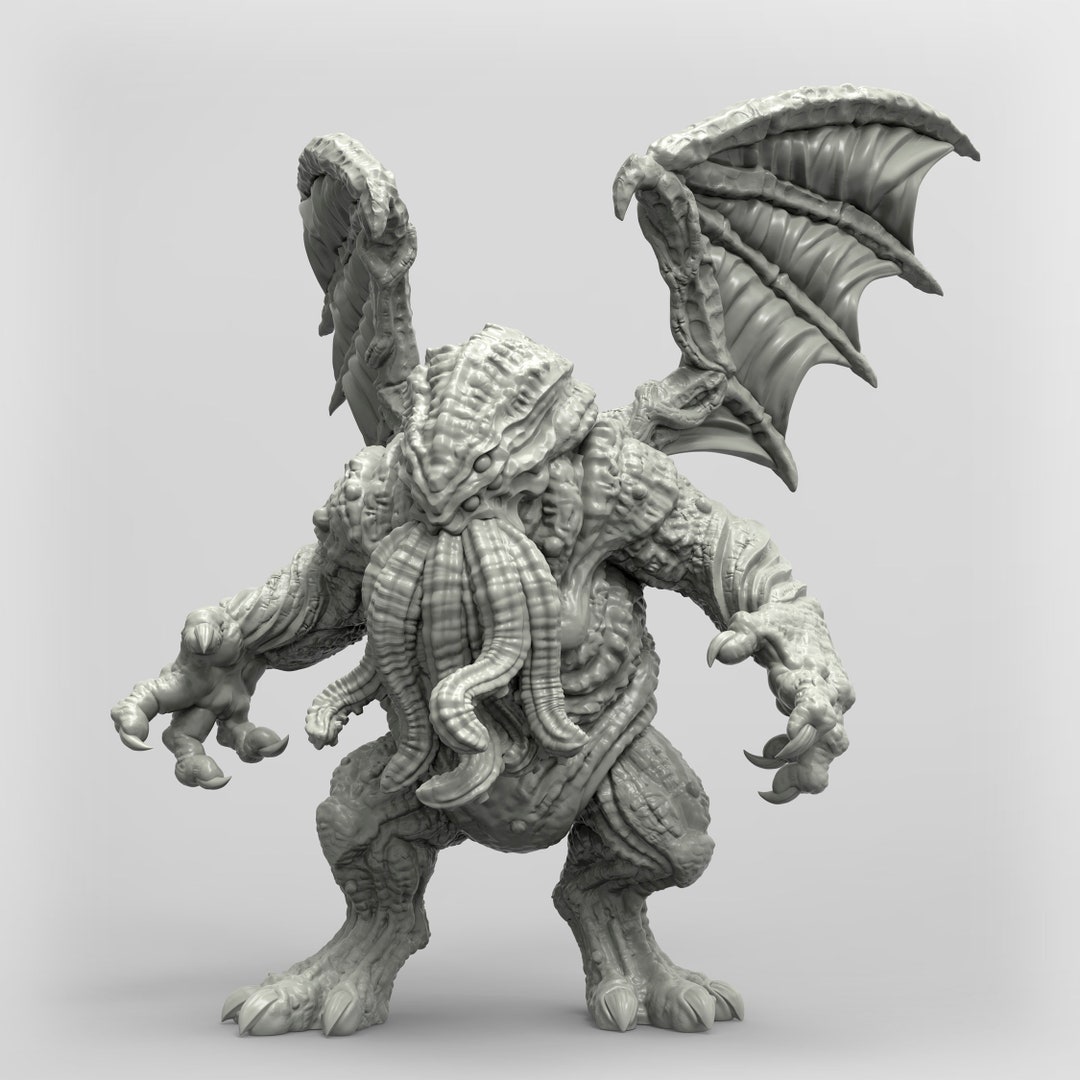 Star Spawn Cthulhi Resin Miniature Set | Acolytes of the Crawling Chaos ...