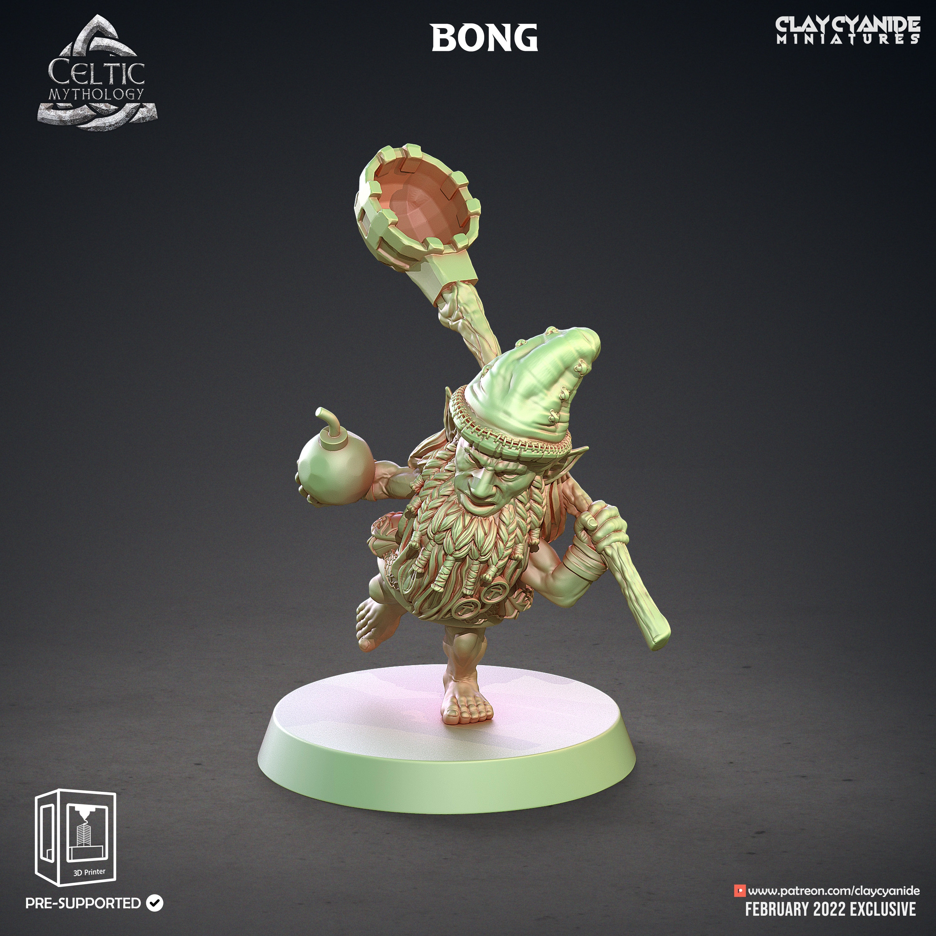 Coblynau Gnomes Resin Miniature Set Celtic Mythology Series - Etsy