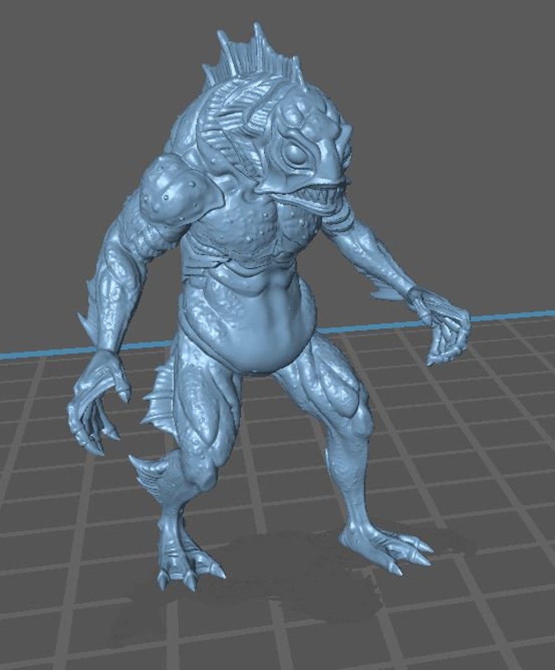 Deep Ones Lovecraft Resin Miniature Set Innsmouth - Etsy