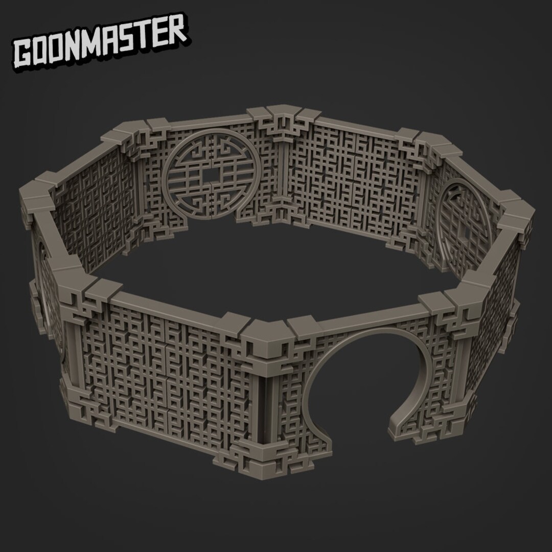 Martial Arts Dojo Terrain Miniature Set | Monkey King | Goon Master ...