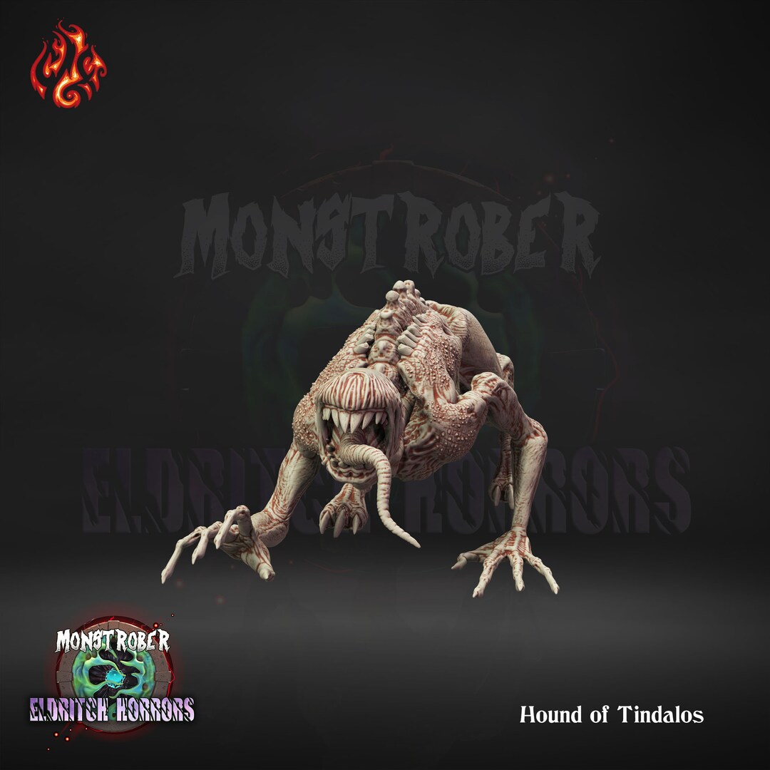 Hound of Tindalos Resin Tabletop Miniature Monstrober 2023 Collection ...