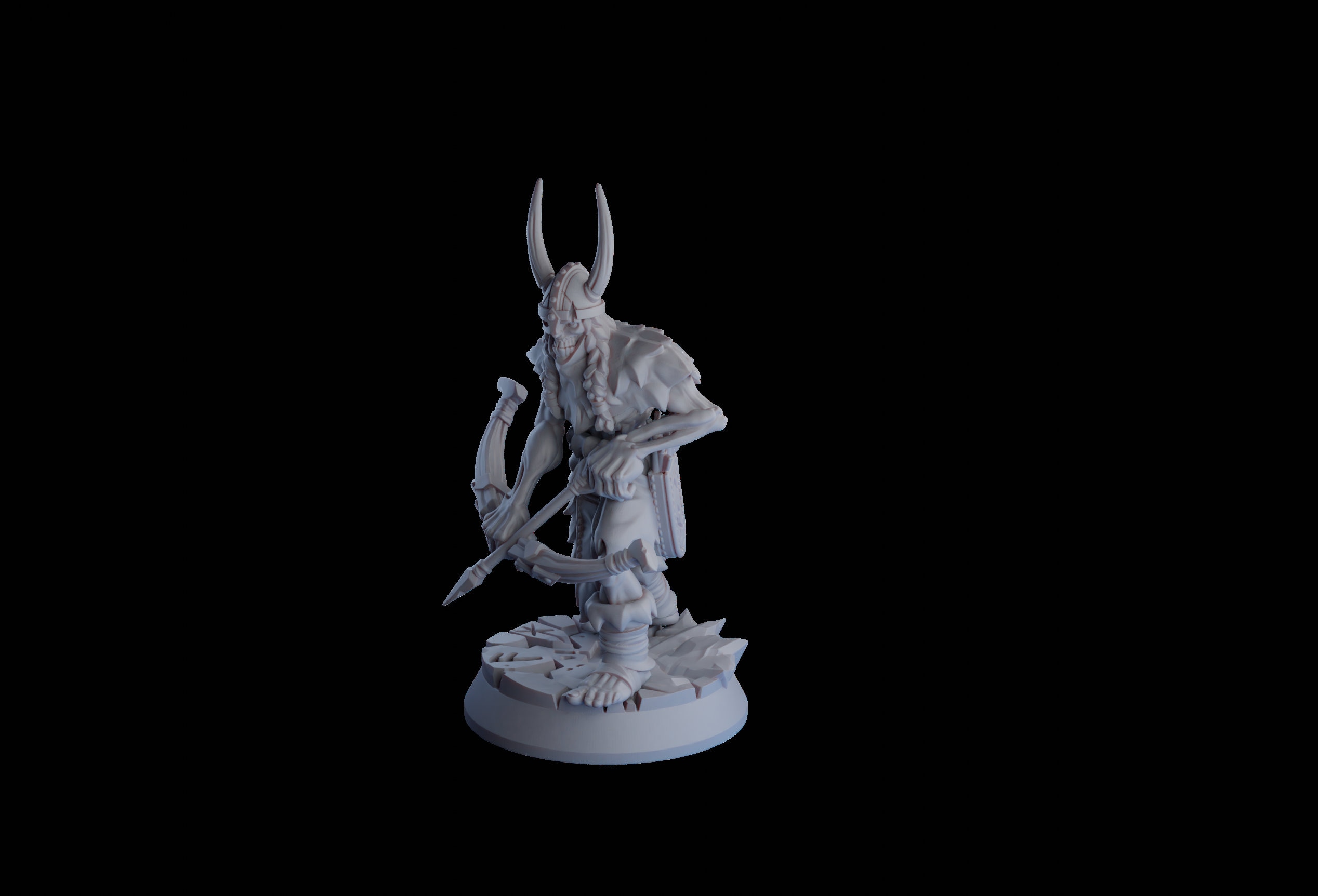 Undead Viking draugr Archer Resin Miniature Undead Vikings - Etsy