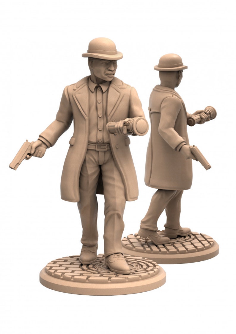 Innsmouth Investigators Lovecraft Resin Miniature Set | Innsmouth ...