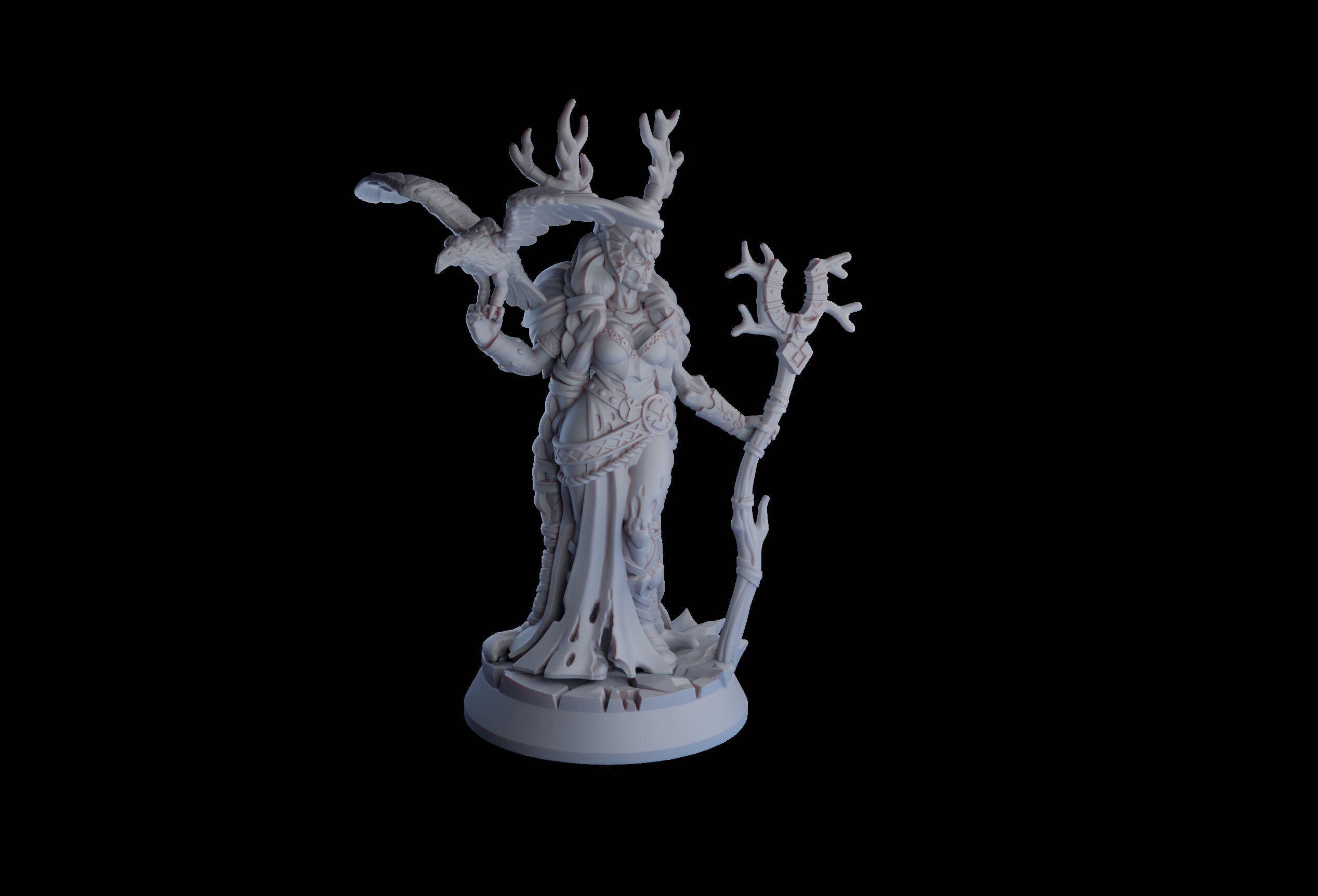 Ragna Priestess of Hel Resin Miniature Undead Vikings Series - Etsy