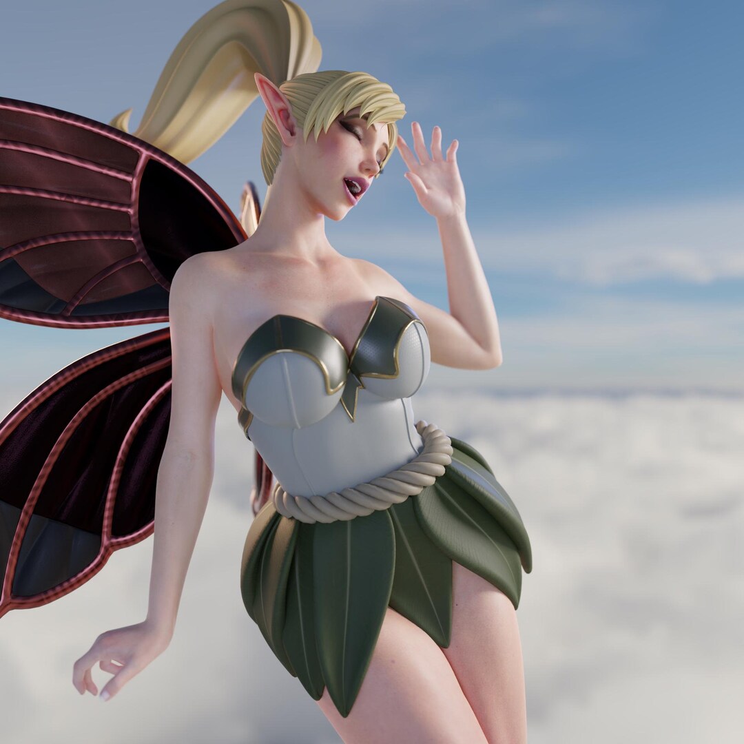 Ditzy Fairy Petal 1 Pin up Statues & Miniatures | Fairies of Ditz | QB ...