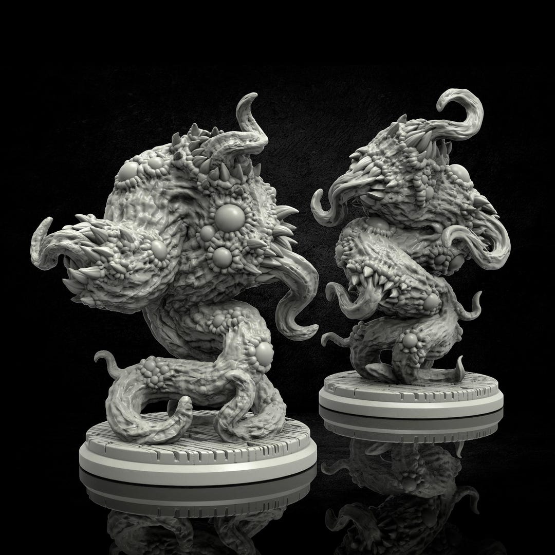 Flying Polyps Lovecraft Mythos Resin Miniature Set | Whispers of the ...