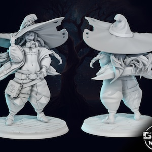 Nimue the Goblin Witch Tabletop Miniature and Variants | Goblin Girls ...