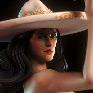 Daniela the Bandida Pin up Statue & Miniature | UNPAINTED | Torrida ...