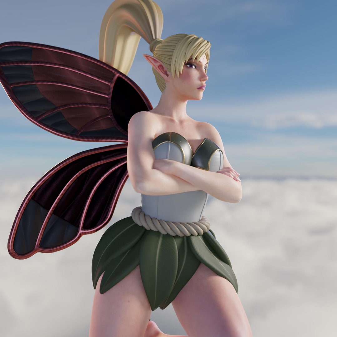 Ditzy Fairy Petal 2 Pin up Statues & Miniatures | Fairies of Ditz | QB ...