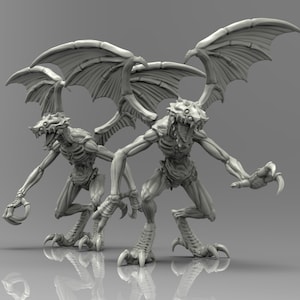 Byakhee Lovecraft Mythos Resin Miniature Set | Shadow of Dunwich Series ...