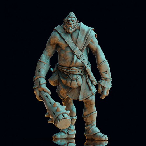 Ettin Two-headed Giant Resin Tabletop RPG Miniature Print My - Etsy