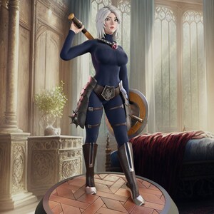 The Queen's Guard Pin up Statue & Miniature + Variants | QB Works - Etsy