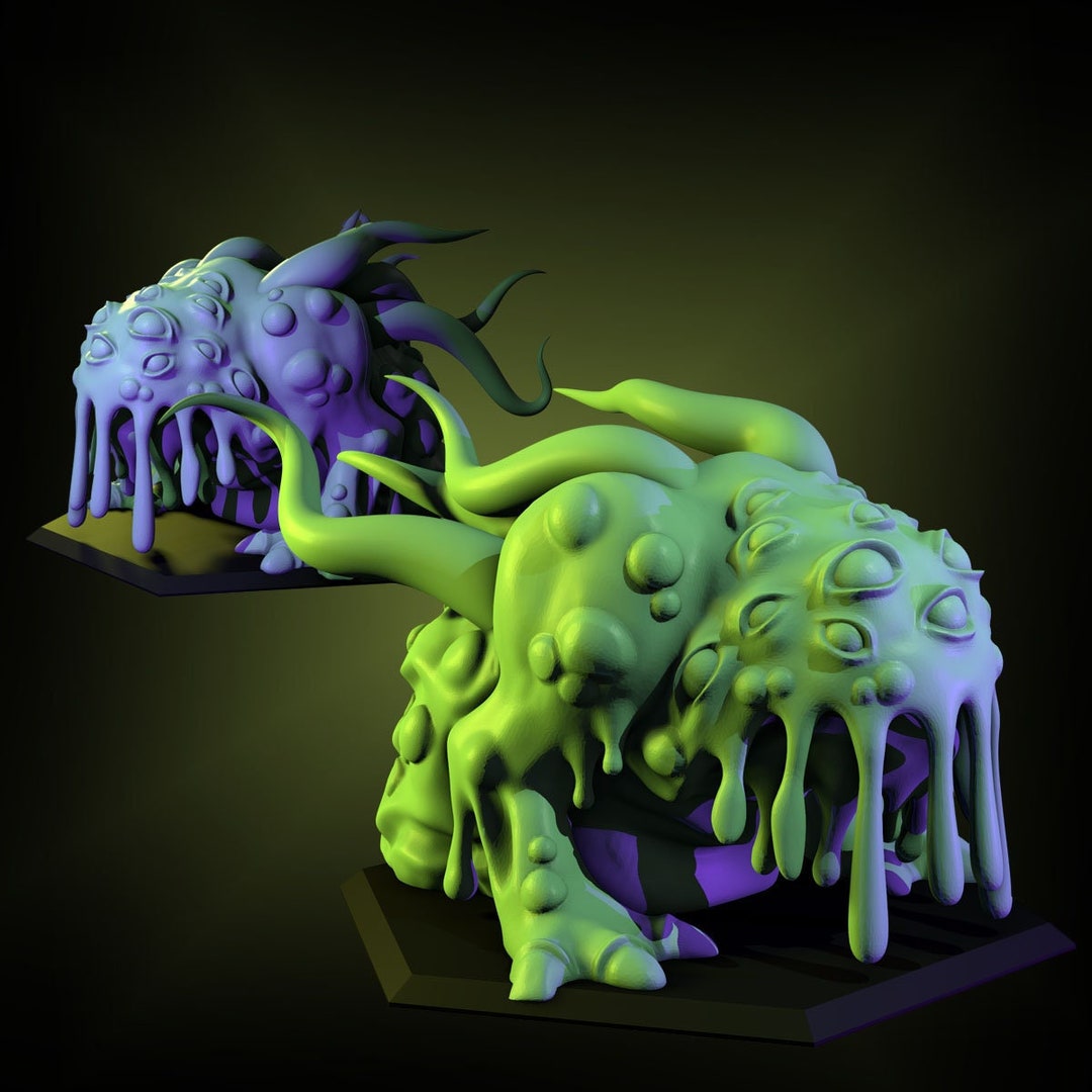 Shoggoth Resin Miniature | Nightgaunt Investigators Series RPG Miniatures Tabletop | Cosmondo - Etsy