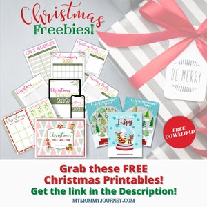 Christmas I-spy, Christmas Printable, Christmas Game, I-spy Game, I-spy ...