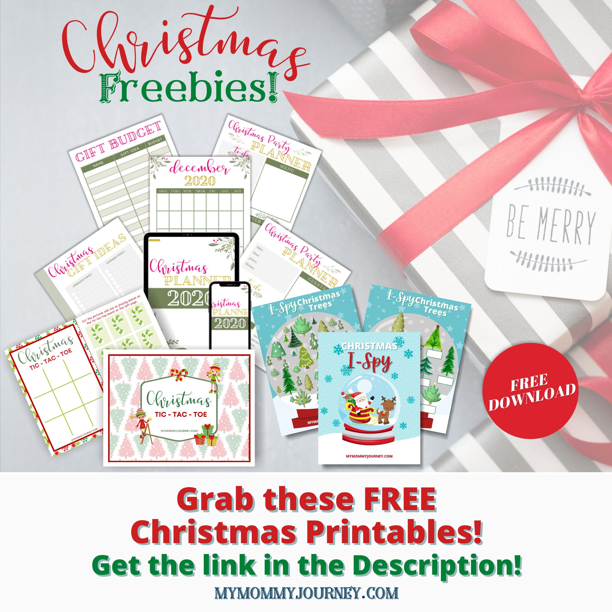 Christmas I-spy Christmas Printable Christmas Game I-spy - Etsy