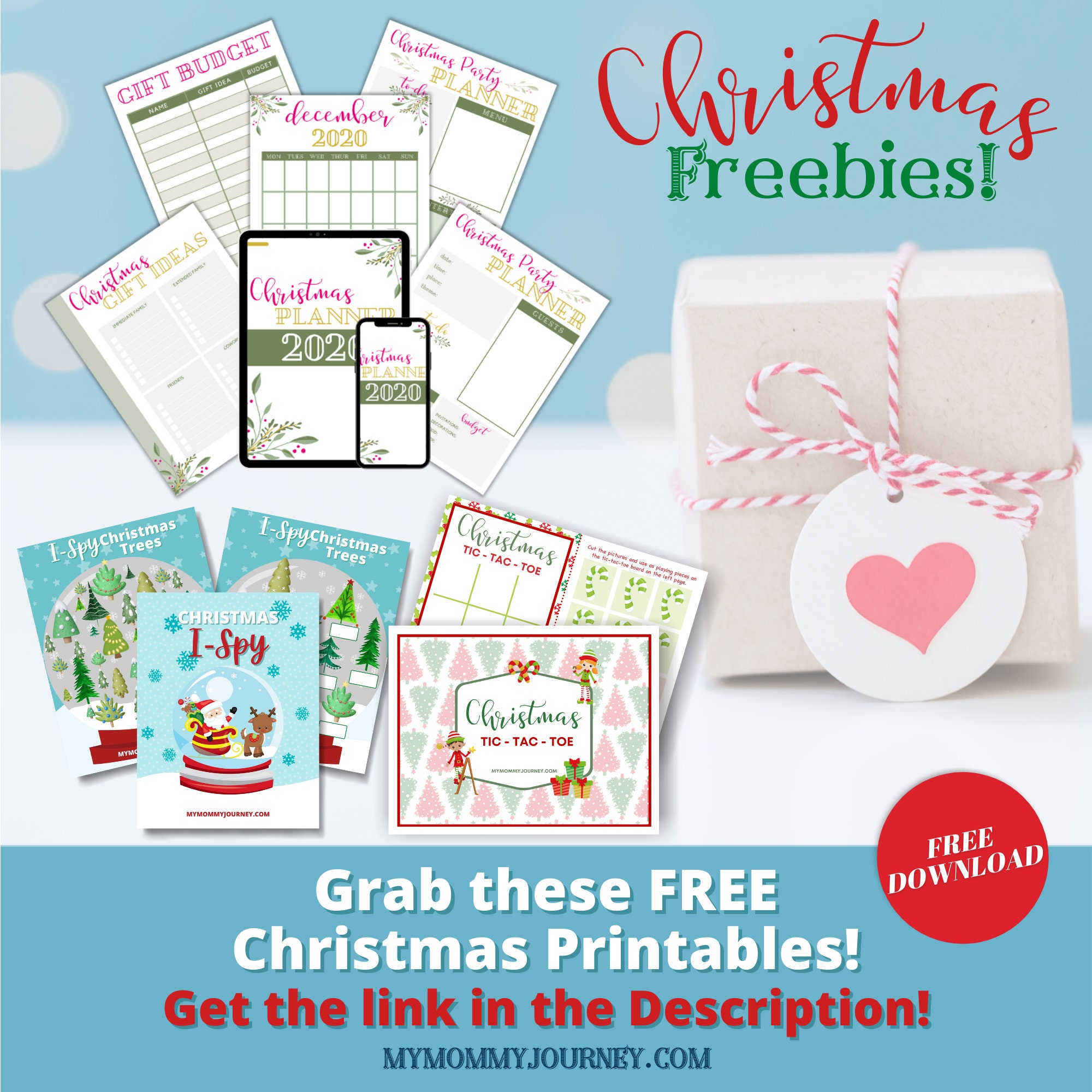 Christmas Countdown Printable Bundle, Printable Countdown, Christmas ...