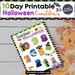 Halloween Countdown Printable Pack, Printable Halloween Activity ...