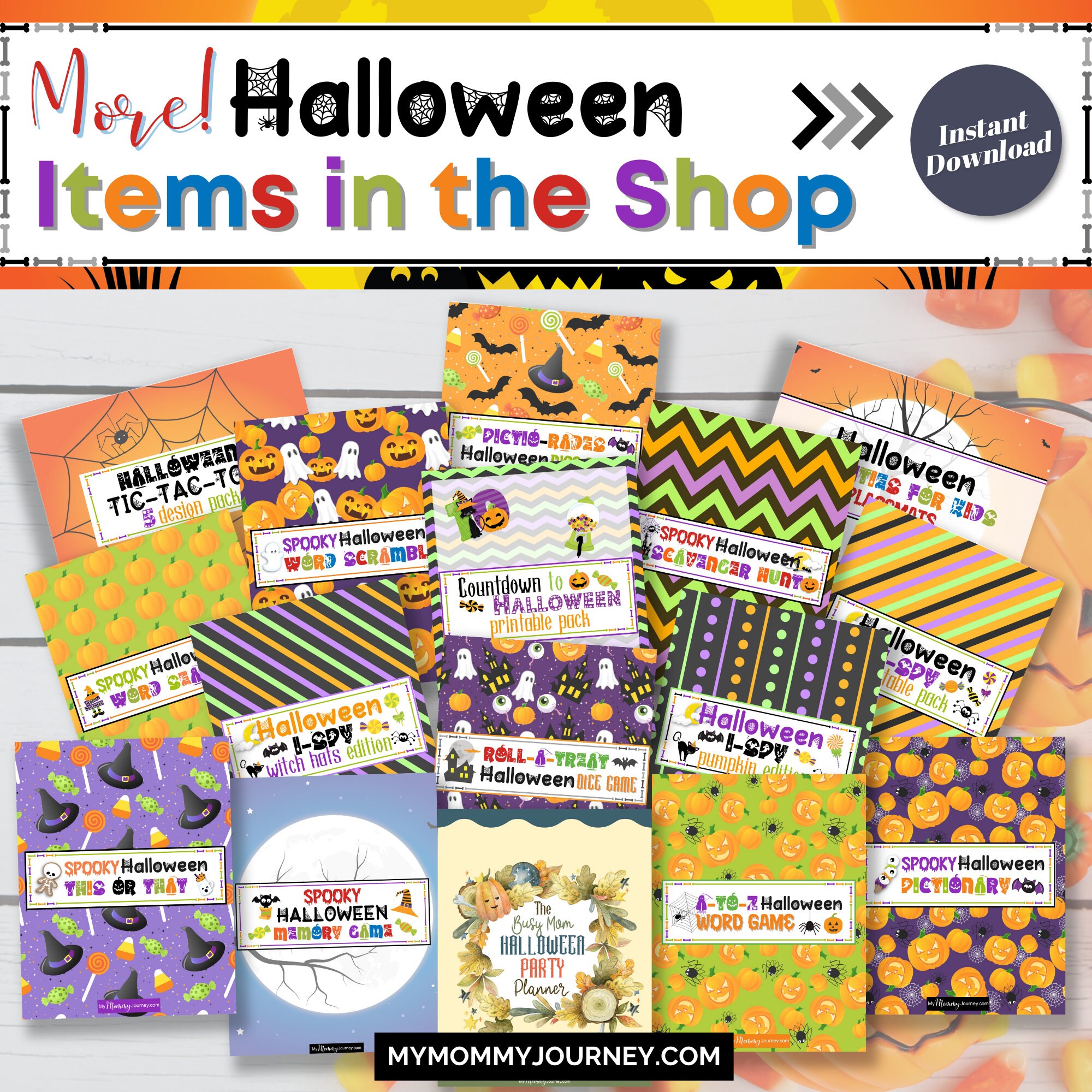Spooky Halloween Tic Tac Toe, Printable Halloween Tic-tac-toe Game ...