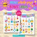 20 Sunny Summer Bingo Game Whole-page Cards Printable Bingo - Etsy