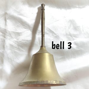 Altar / Cleansing Brass Bells Vintage - Etsy