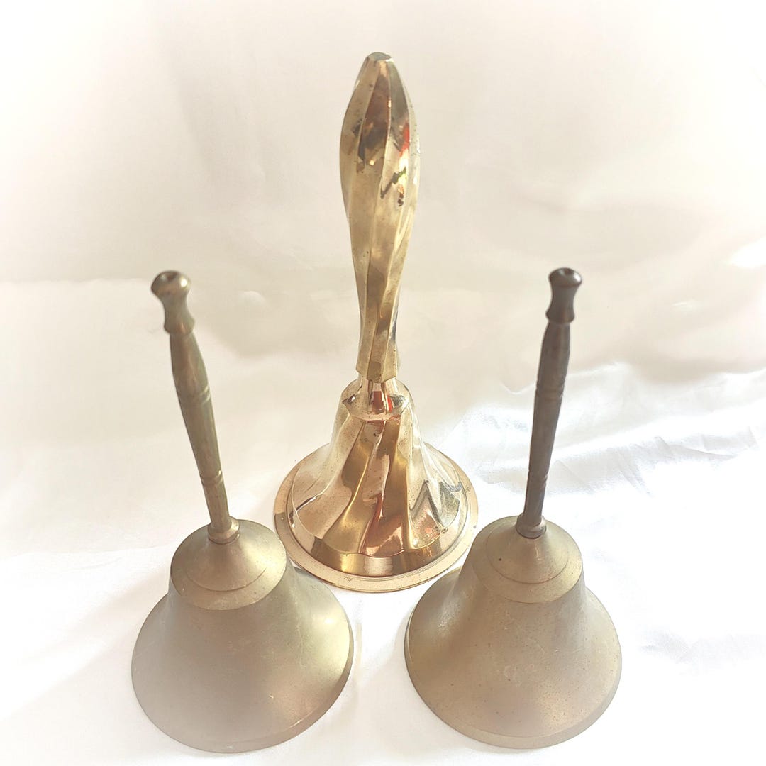 Altar / Cleansing Brass Bells Vintage - Etsy