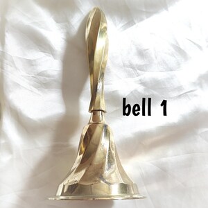 Altar / Cleansing Brass Bells Vintage - Etsy