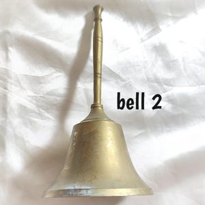 Altar / Cleansing Brass Bells Vintage - Etsy