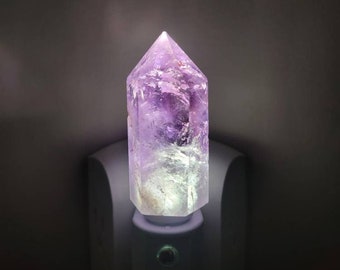 Amethyst Night Light - Etsy