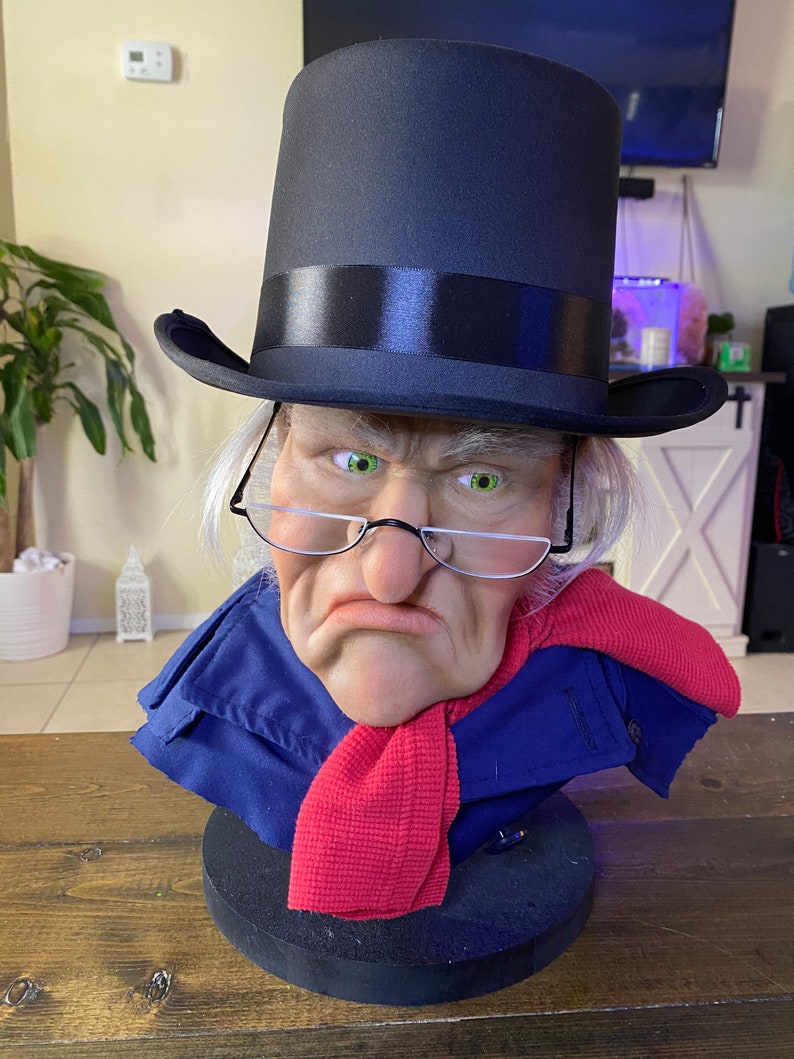 Mr. Scrooge Silicone Sculpture - Etsy