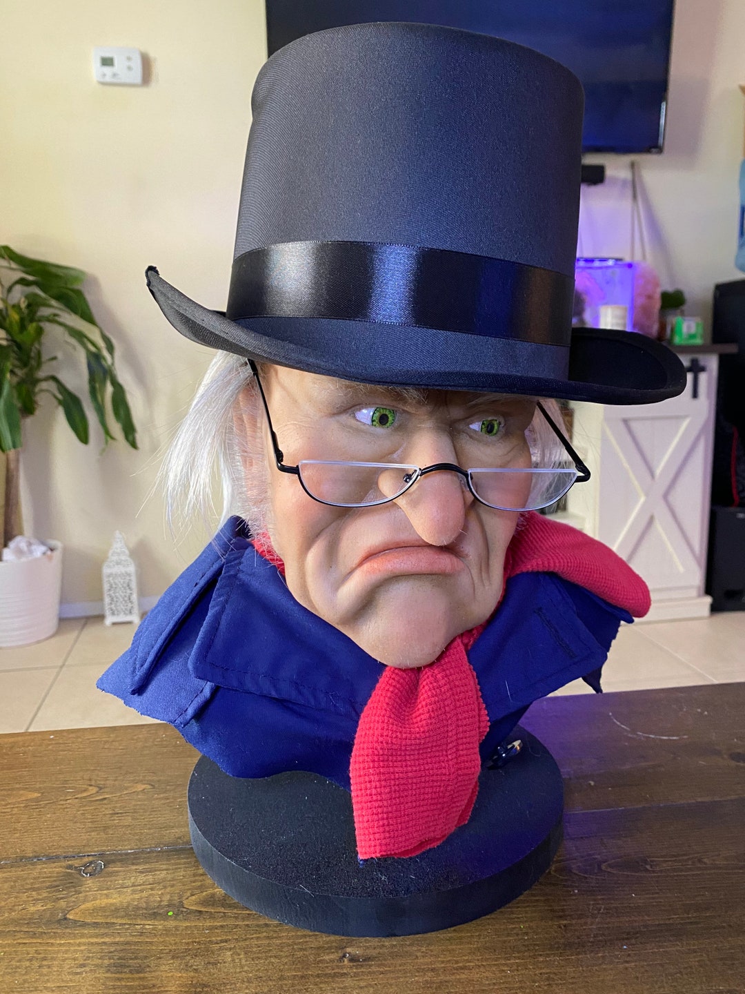 Mr. Scrooge Silicone Sculpture - Etsy